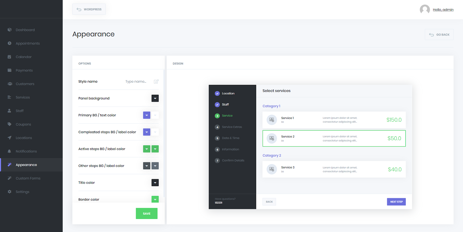 Multiple Templates and Customizable Design – ZICAP